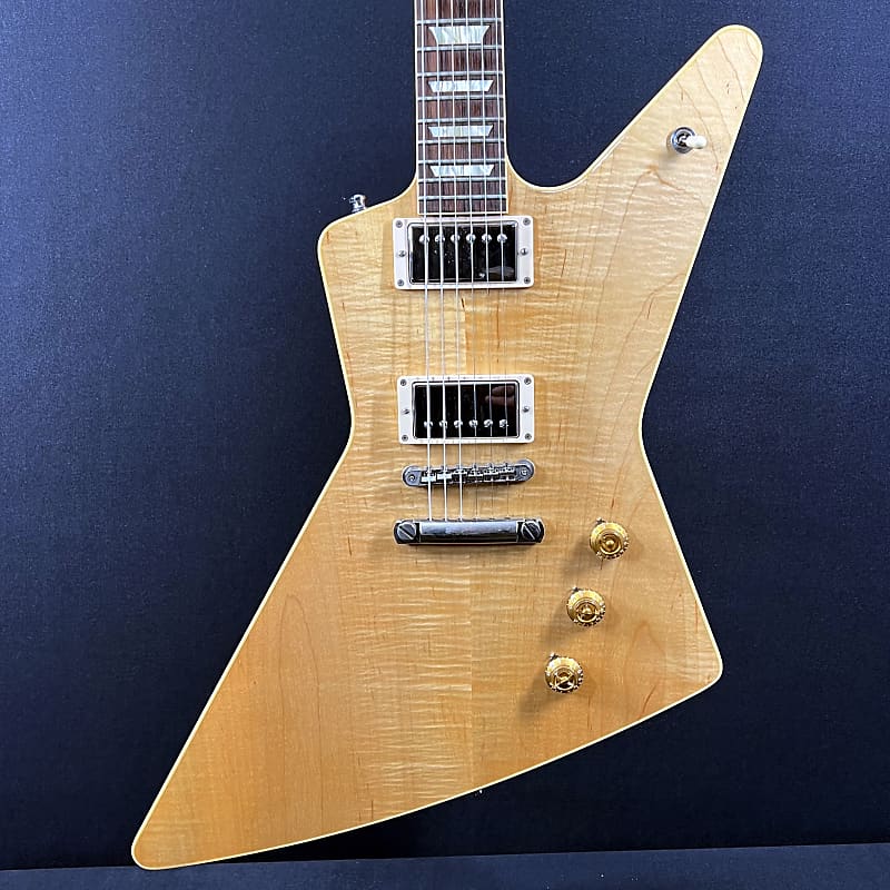 Gibson Custom Shop Explorer 2010's - Natural Maple | Reverb
