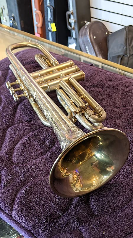 Holton Long model cornet 1916 - Satin | Reverb