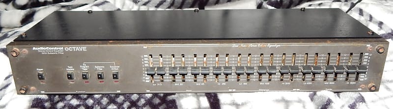 AudioControl Octave graphic equalizer | Reverb