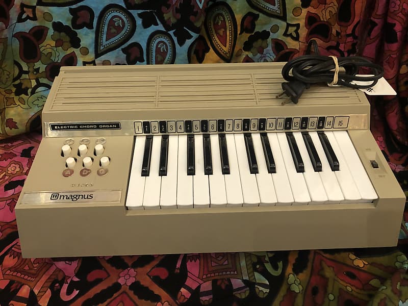 Magnus Electric Chord Organ(Model 399) Vintage 70's | Reverb