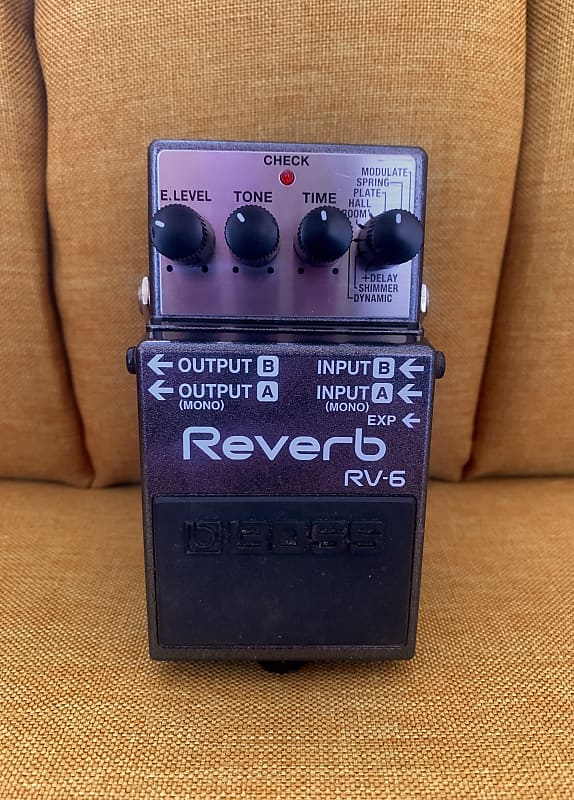 Boss RV-6 Reverb 2015 - Present - Silver | Reverb