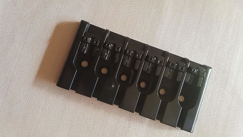 Black 6 String Electric Bass Bridge | Reverb