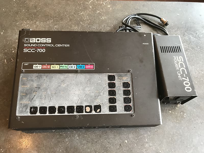 Boss SCC-700 Sound Control Center Computer Controllerwith | Reverb