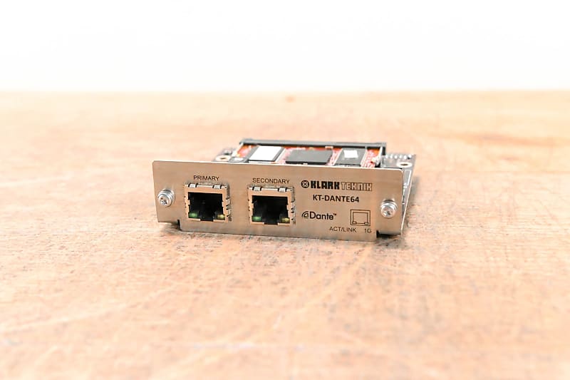 Klark Teknik KT-DANTE64 Audinate Dante Network Module CG01JHR | Reverb