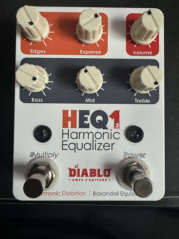 el Diablo HEQ 1.2 Harmonic Equalizer 2010s - White | Reverb