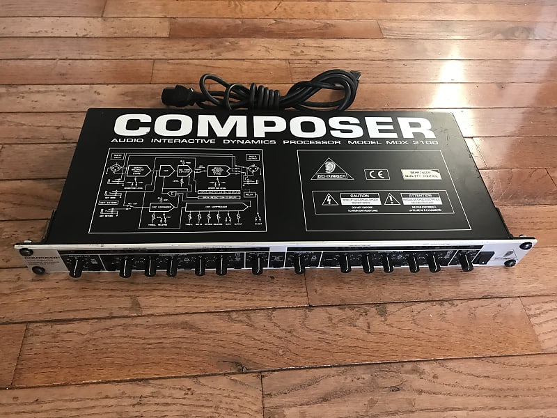 Behringer MDX2100 “Composer”. High End interactive, 2 channel | Reverb