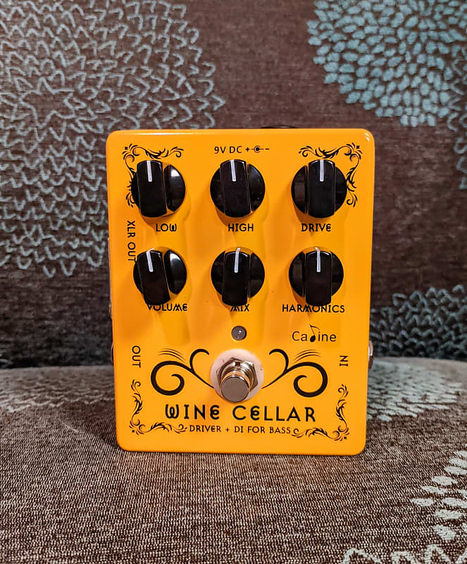 Caline Wine Cellar Bass Preamp/DI Yellow | Reverb