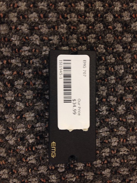 EMG 707 Black | Reverb