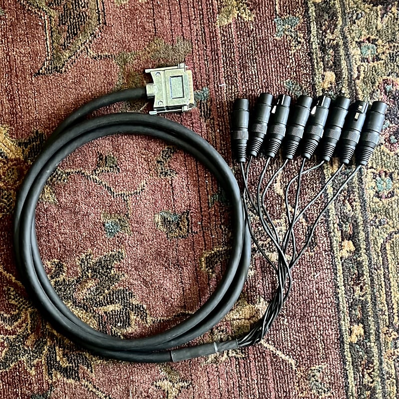 Redco TGS-8 Snake Cable DB25 - XLR (XLRF) 8ft | Reverb