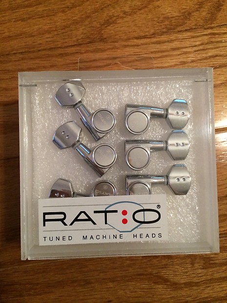 Graph Tech Ratio Tuned Machine Heads 2014 Chrome | Reverb