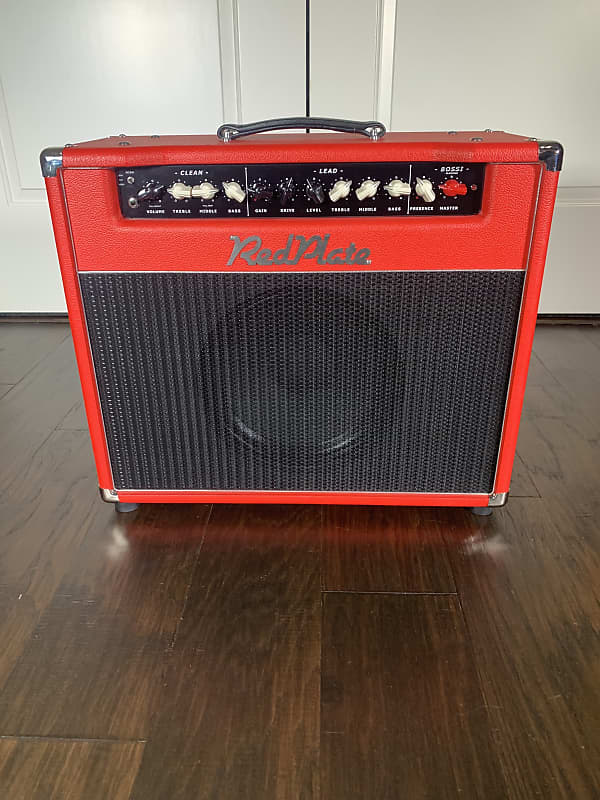 Red Plate Blackline 50-Watt Combo Amplifier - Red | Reverb