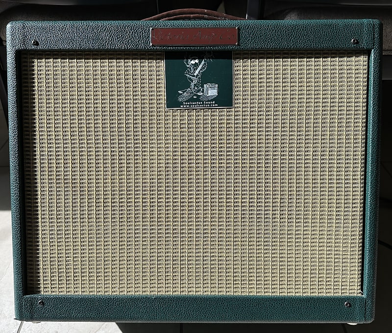 Victoria Soulcactus Signature Amp 2004 - Green Tolex with | Reverb