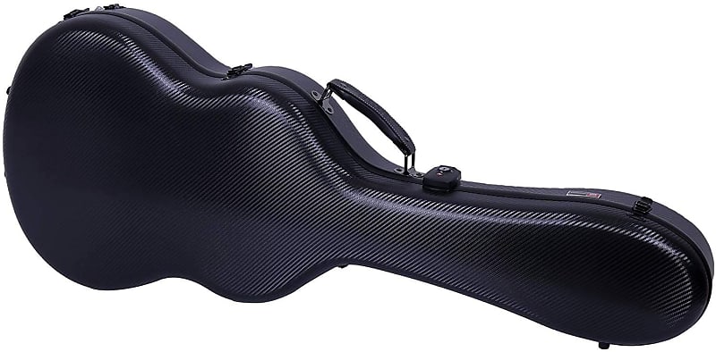 Crossrock Deluxe Classical Guitar Case, Poly Carbon | Reverb Canada