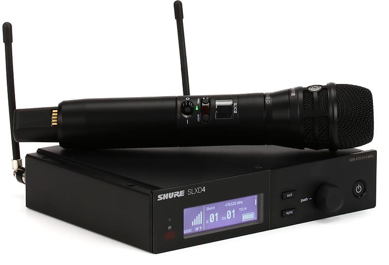 Shure SLXD24/K8B Digital Wireless Handheld Microphone System | Reverb