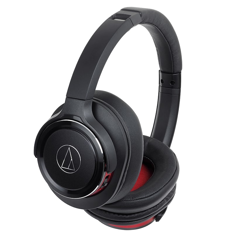 Audio-Technica ATH-WS660BT-RD (Red) Solid Bass Wireless | Reverb