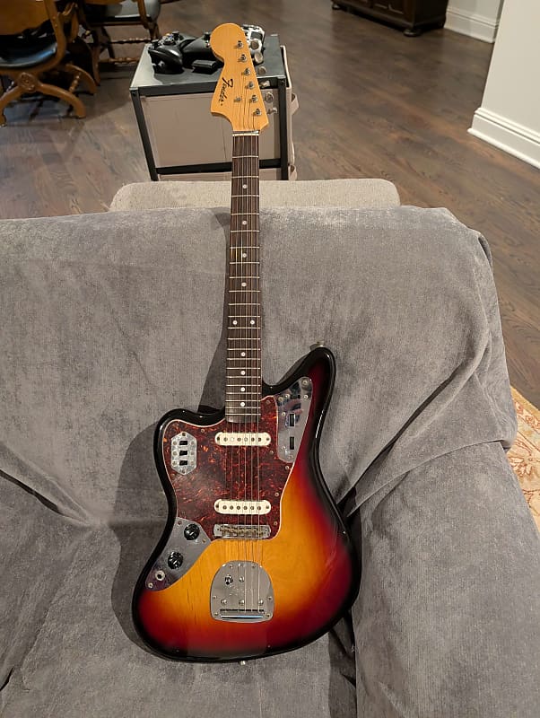 1997 Fender Japan JG66-LH '66 Reissue LH Left Handed Jaguar | Reverb