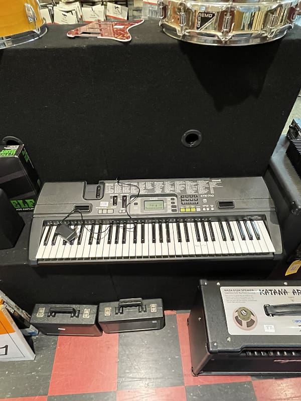 Casio CTK-710 keyboard with Power Adapter | Reverb