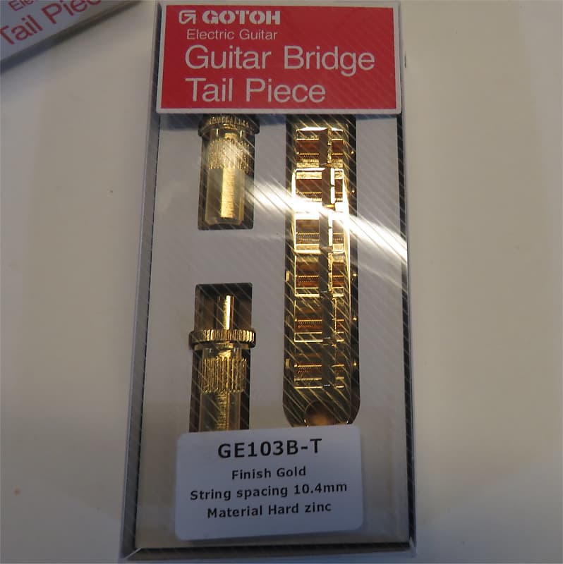 Guitar Bridge Gotoh GE103B-T - Gold | Reverb