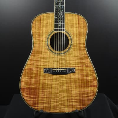 1999 Larrivee NAMM Show Presentation D-10KK All Koa Model | Reverb