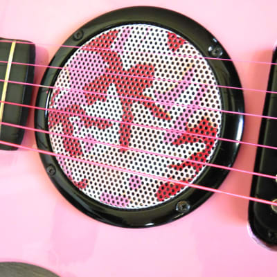 First Act Discovery Pink Electric Guitar With Built-In Amp | Reverb
