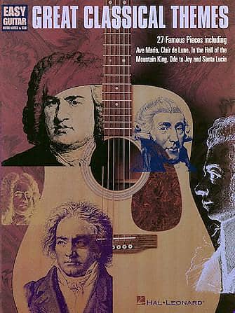 Great Classical Themes for Easy Guitar Easy Guitar | Reverb
