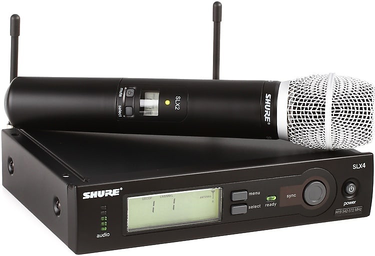 Shure SLX24/SM86 Handheld Wireless Microphone System - H19 | Reverb