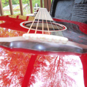 Guild 1990 D 15 WG Red With OHSC | Reverb