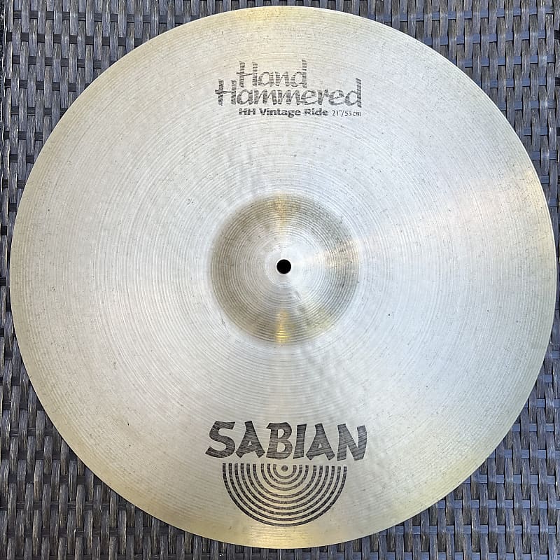 Sabian Hand Hammered (HH) 21” Vintage Ride | Reverb