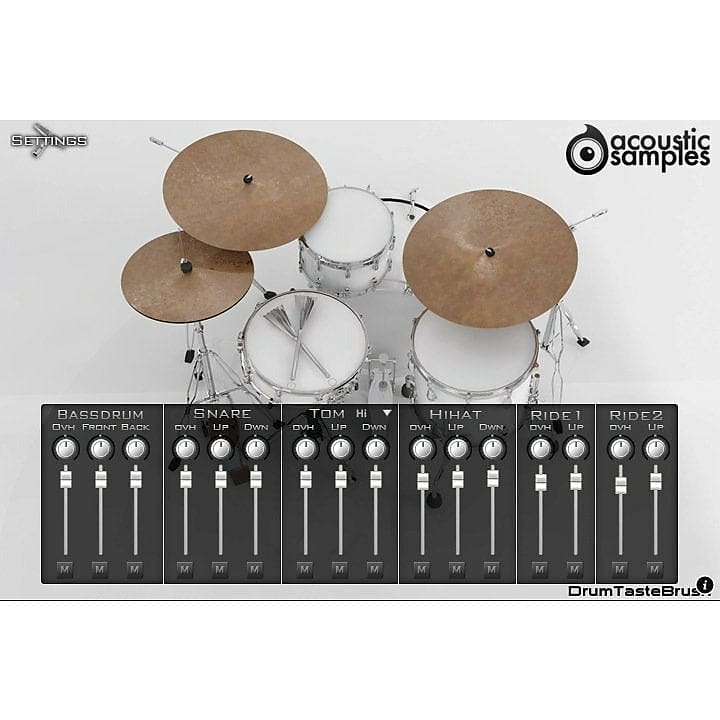 Acousticsamples DrumTasteBrush | Reverb