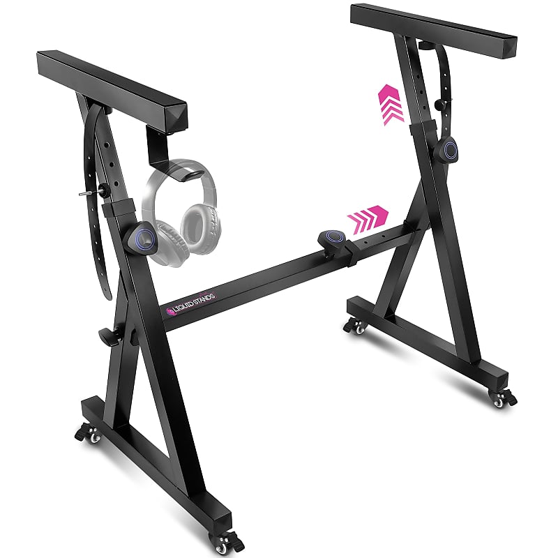 Liquid Stands Z Style Adjustable Height Piano Keyboard Stand | Reverb