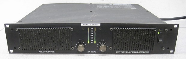 Lab Gruppen FP-6400 Convertible Power Amplifier | Reverb