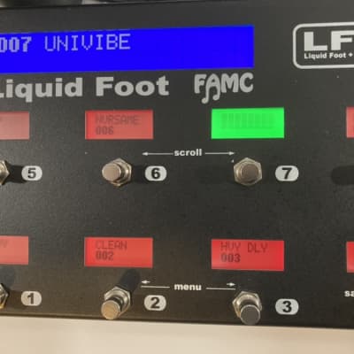 FAMC Liquid Foot LF+ JR+ advanced midi controller pedal | Reverb