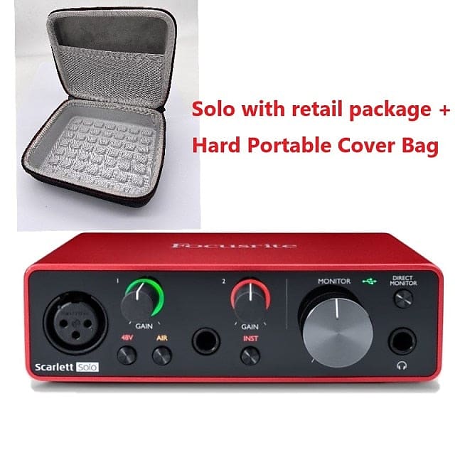 USB audio interface - with box with bag | Reverb