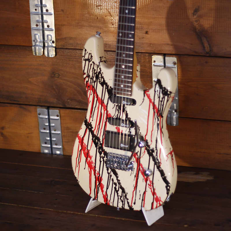 Charvel Charvette Model 200 Blood Spatter | Reverb Australia