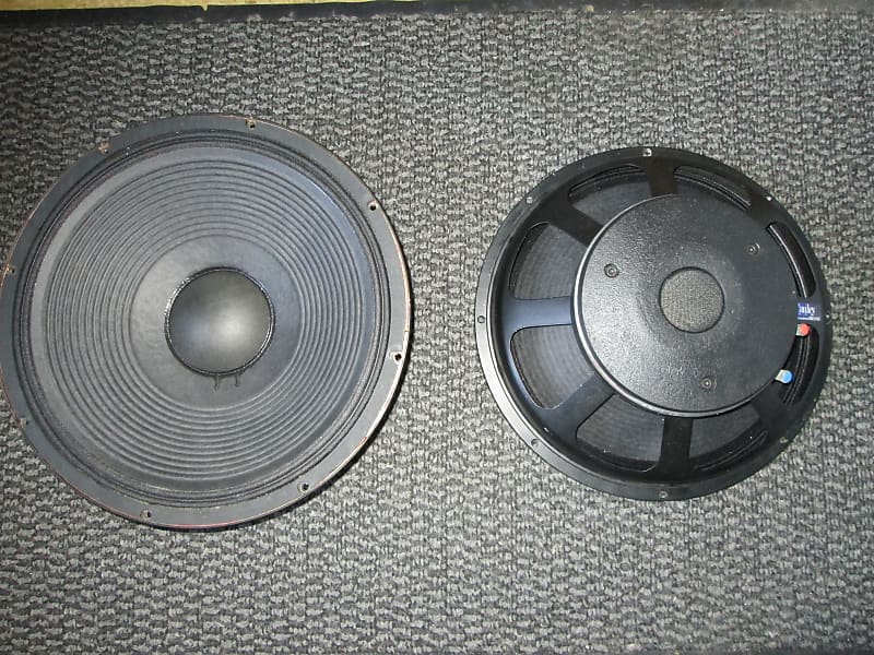 McCauley B1560 ,350 Watts RMS, 15", 8 Ohm Each Bass Speakers | Reverb