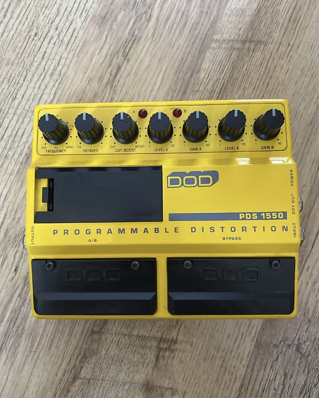 Vintage DOD PDS 1550 Electric Guitar Effects Pedal - Made In | Reverb