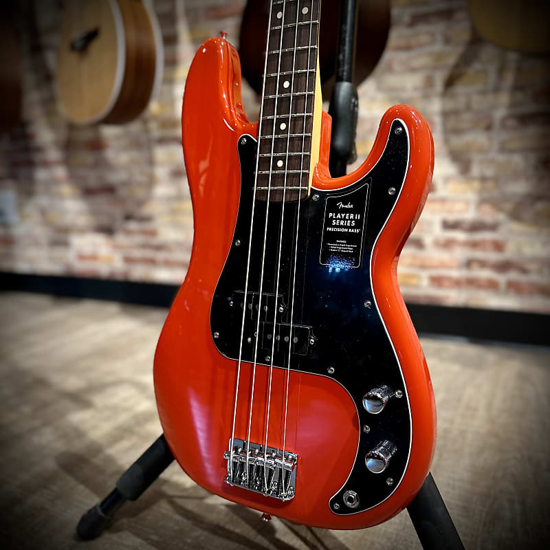 Fender Player II Precision Bass - Coral Red | Reverb
