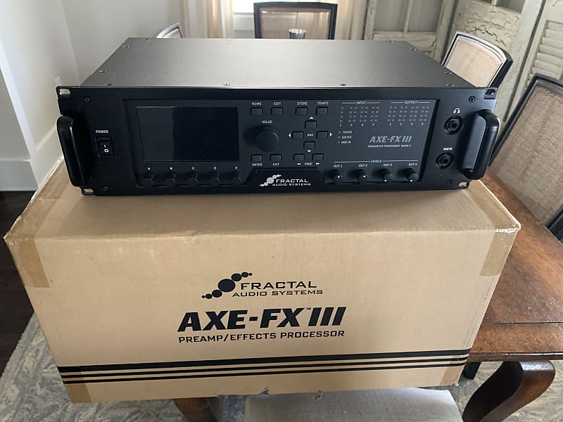 Fractal Audio Axe-Fx III MKII Preamp/FX Processor- Turbo 2022 | Reverb