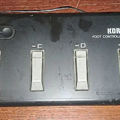 Korg FC6 MIDI Foot Controller Pedal with Power Supply A1 A2 | Reverb