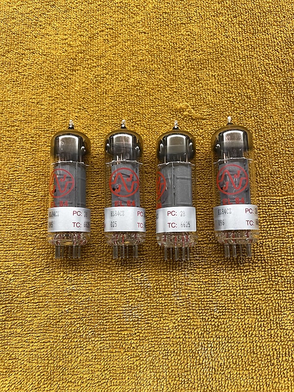 Ruby JJ EL84 CZ - Matched Quad | Reverb