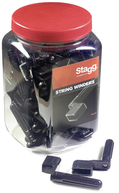 Stagg GSW-40 BK String winders with bridge pin remover | Reverb