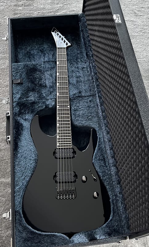 ESP Custom Shop M-II (M2) CTM NT Black | Reverb