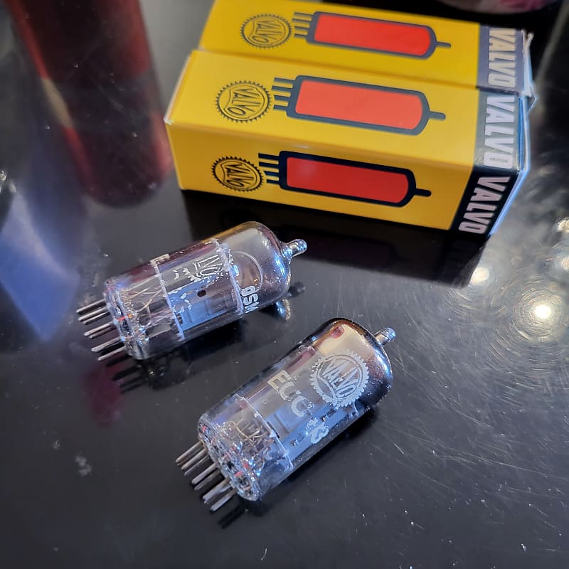 2x Valvo ECC83 12AX7 60s vintage double triode,tested | Reverb