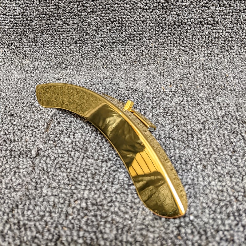 Gold Finish Banjo Arm Rest | Reverb