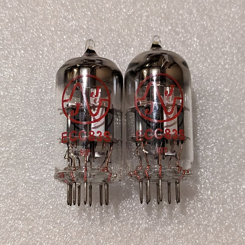 12AX7 / ECC83S / ECC83 JJ Electronic NOS Testing Matched Pair | Reverb