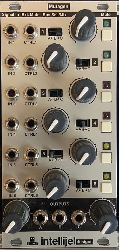Intellijel Mutagen 6 Channel 3 Bus Mixer | Reverb