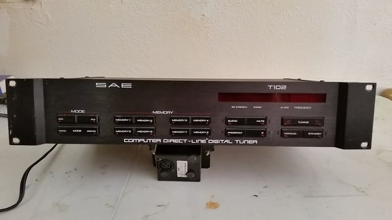 SAE T102 Vintage AM FM tuner | Reverb