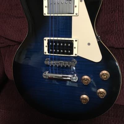 Stagg LP - Chicago blue burst | Reverb