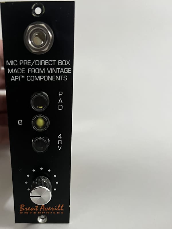 Brent Averill API 312 Vintage Mic Pre/DI with Huntington | Reverb