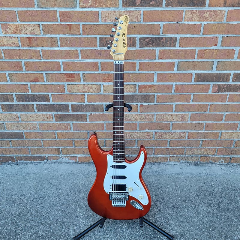 Samick SSM2-CAR 1990s - Red | Reverb